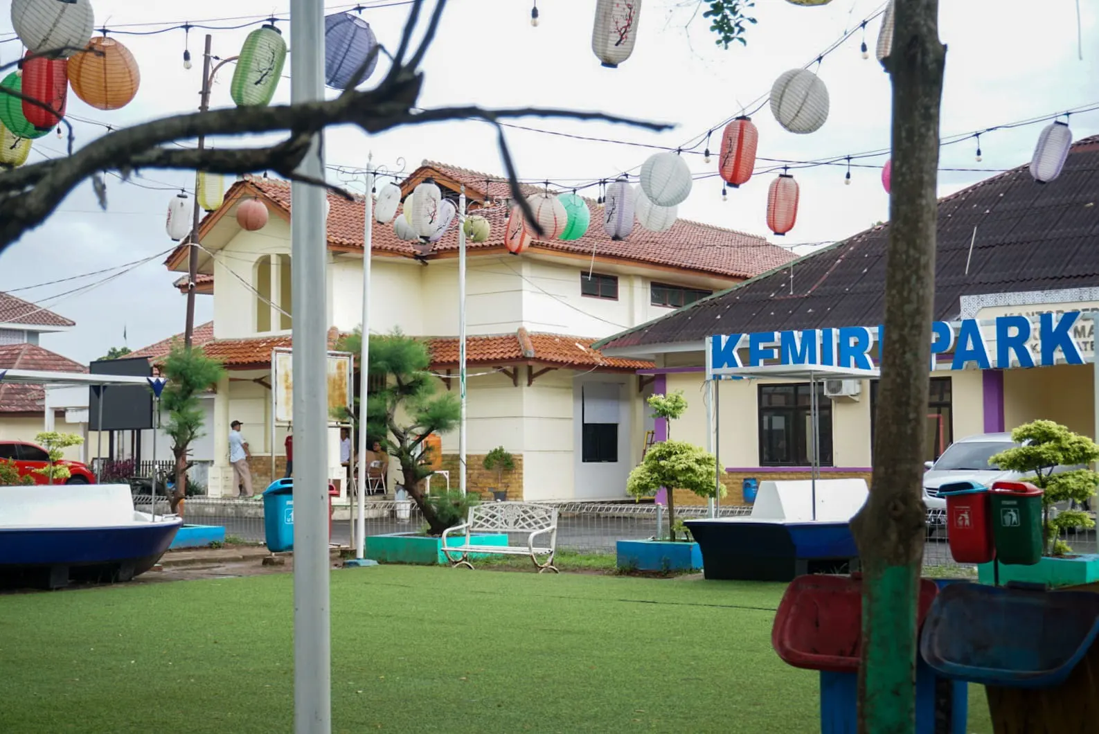 Taman Kemiri Park Ditutup, Jadi Gudang Logistik Pemilu 2024