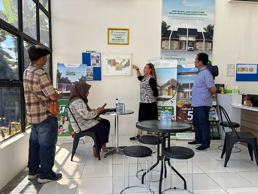 Tim PWI Tinjau Rumah Subsidi Lokasi di Solear